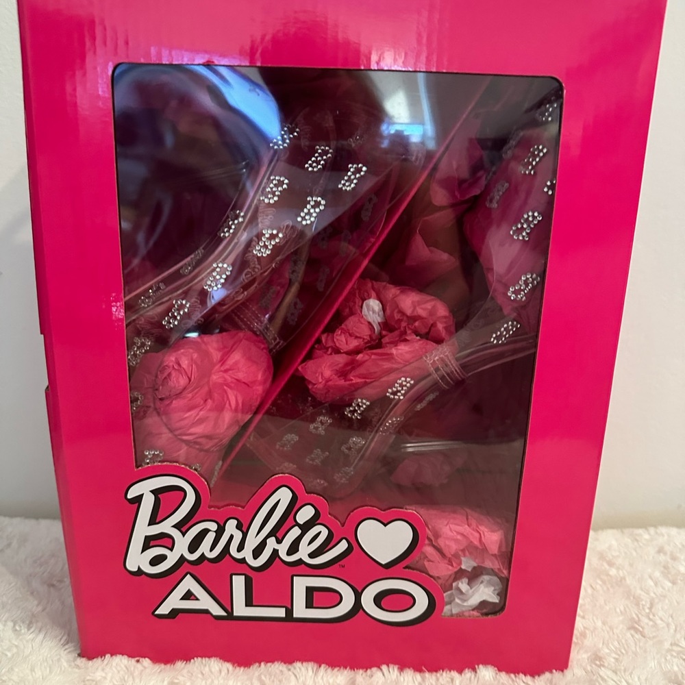 Barbie X Aldo | Tessy Barbie Rhinestone Monogram Clea… - Gem